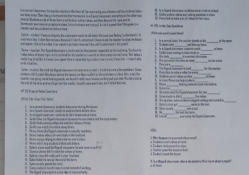 20 True or False Questions (Write Tler True, | StudyX