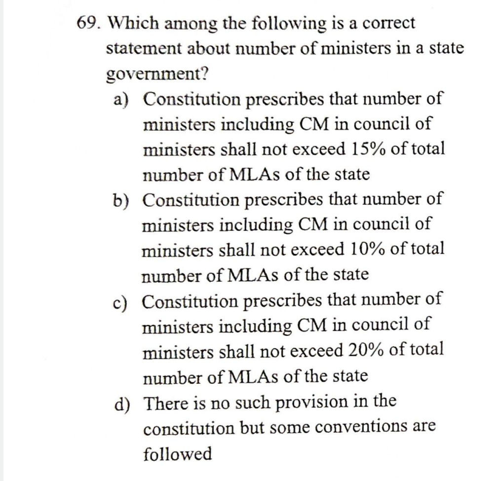 Which among the following is a correct