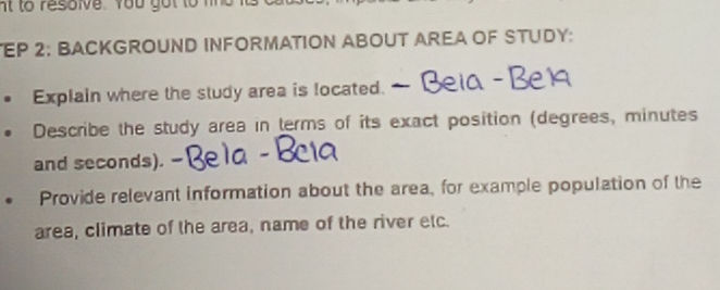 Explain where the study area is located. - | StudyX