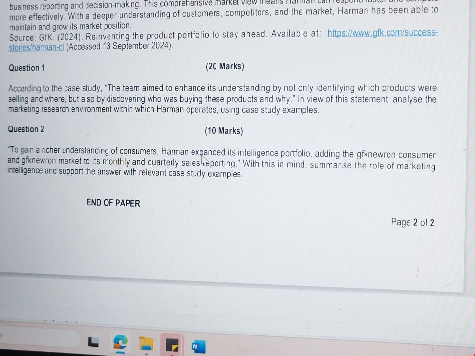 Question 1 (20 Marks) According to the case | StudyX