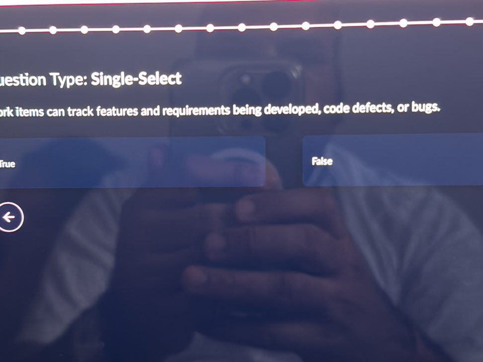 Work items can track features and | StudyX