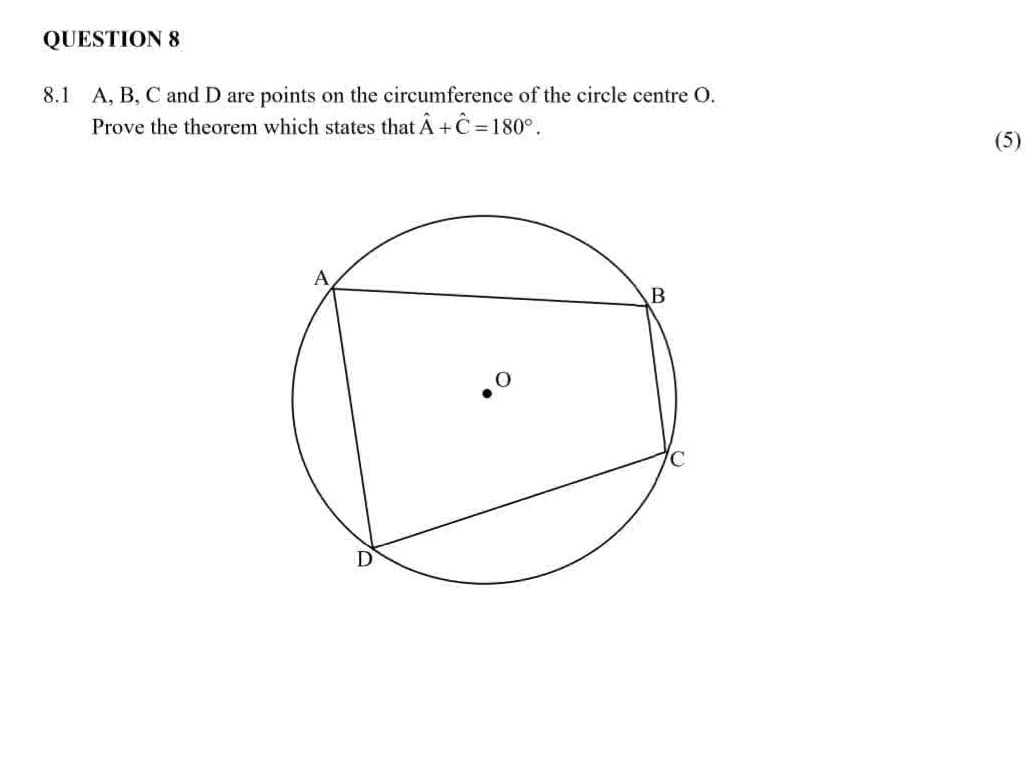 8.1 A, B, C and D are points on the | StudyX