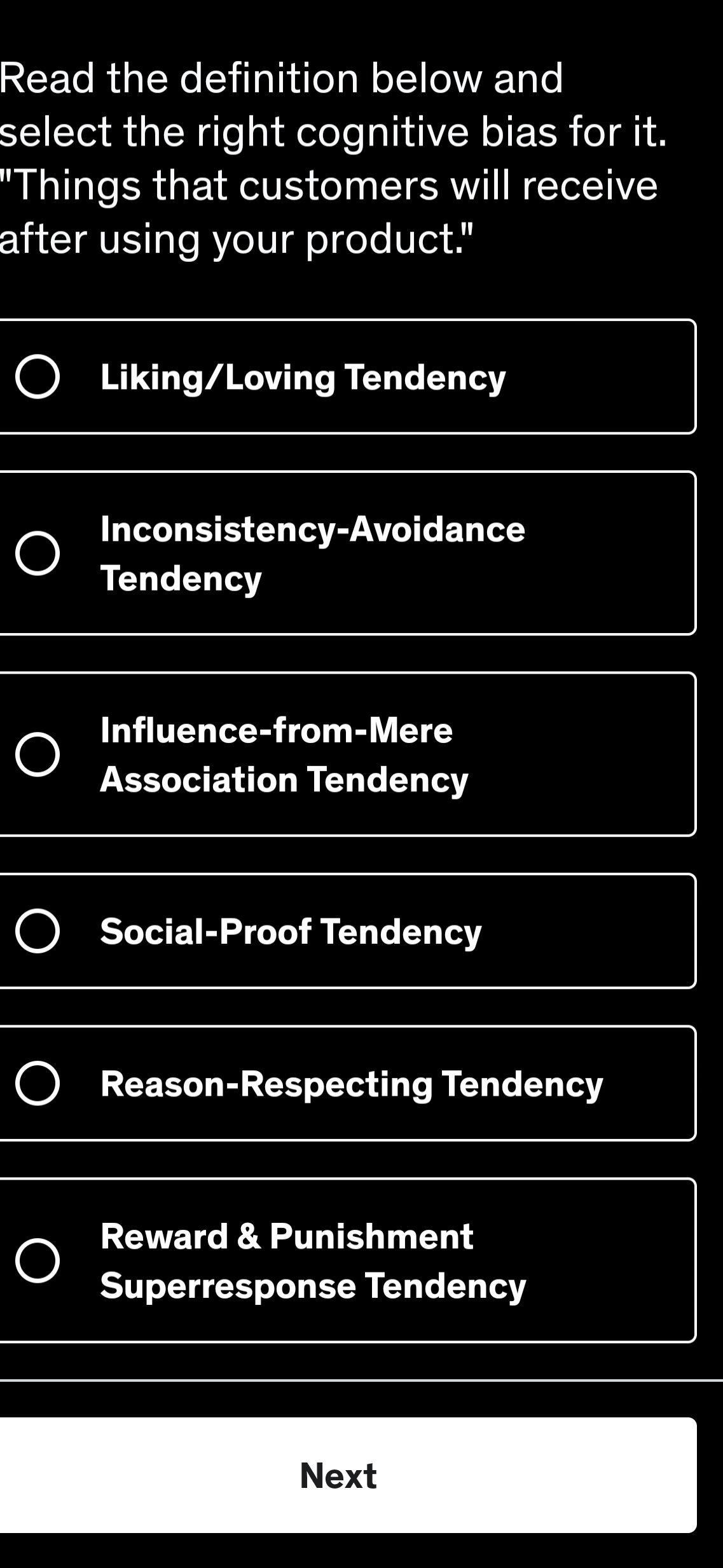 Read the definition below and select the | StudyX