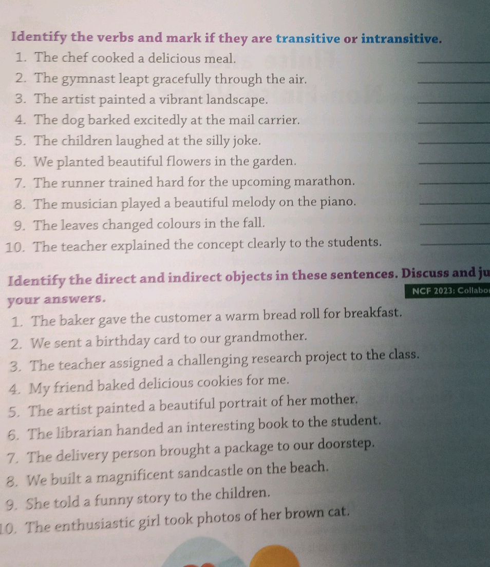 Identify the verbs and mark if they are | StudyX