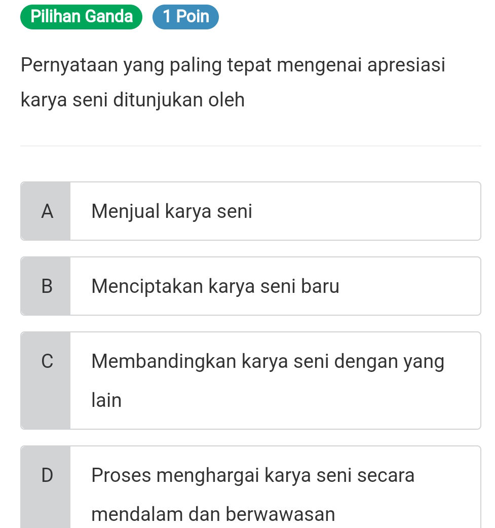 Pernyataan yang paling tepat mengenai | StudyX