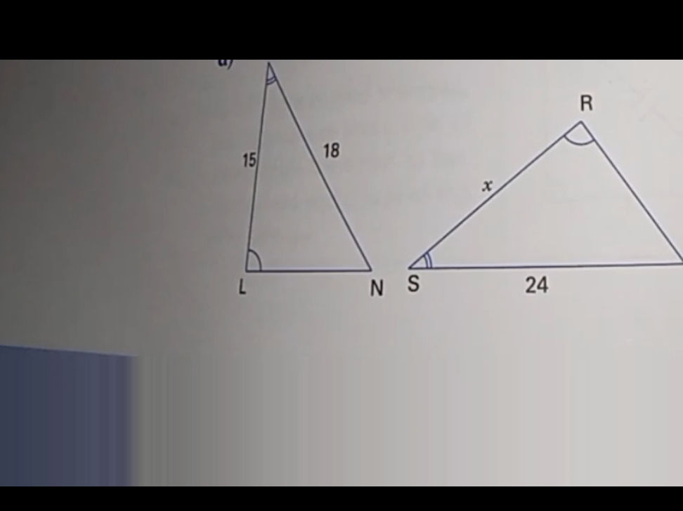 Find the value of *x*. There are two | StudyX
