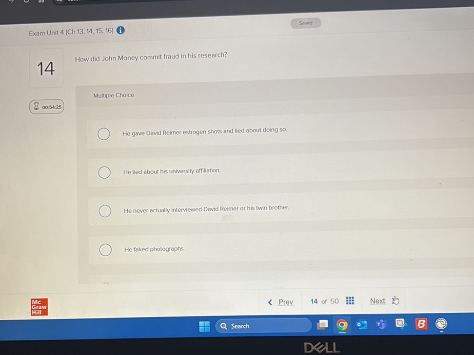 How did John Money commit fraud in his | StudyX