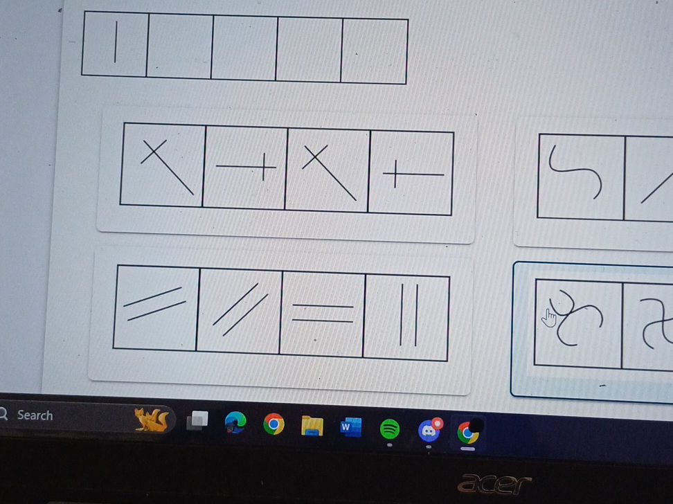 The image presents a visual pattern | StudyX