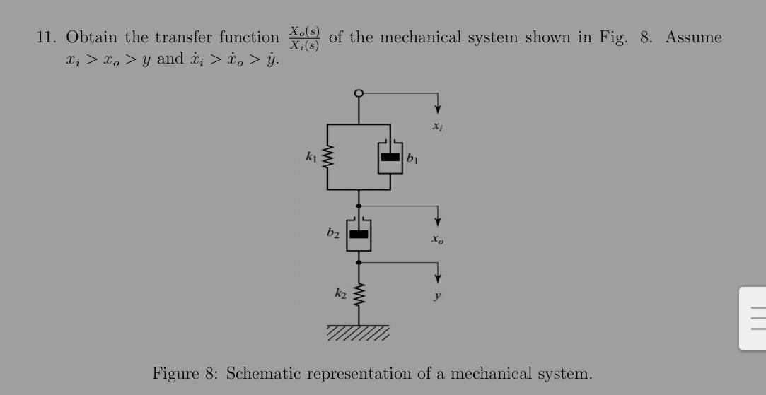 11. Obtain the transfer function $ | StudyX