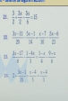 {3}{2} + {3x}{2} - {5x}{6} = 15$ 22.