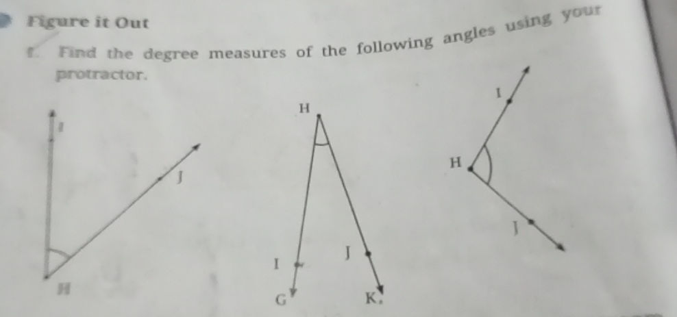 Find the degree measures of the following | StudyX