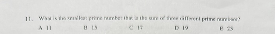 What is the smallest prime number that is