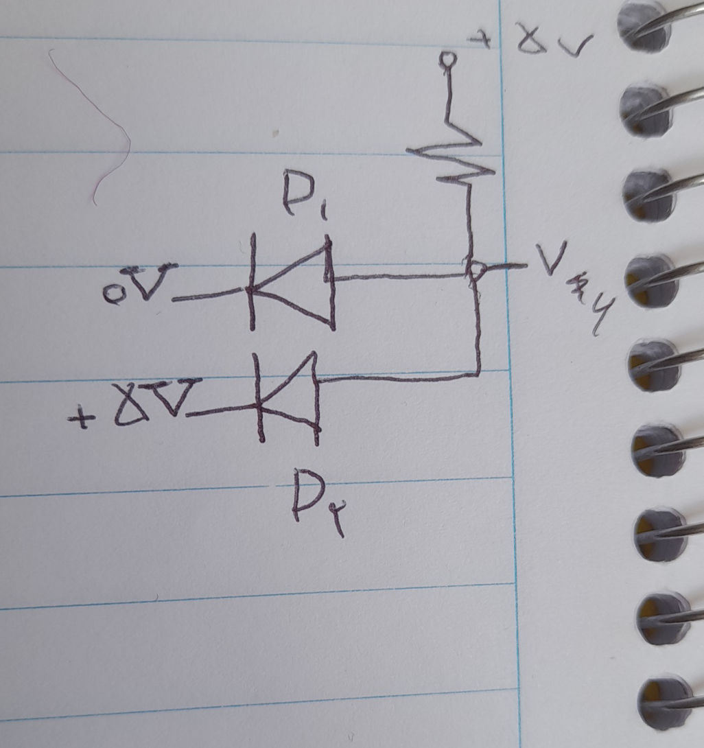 The image shows a circuit diagram with two | StudyX