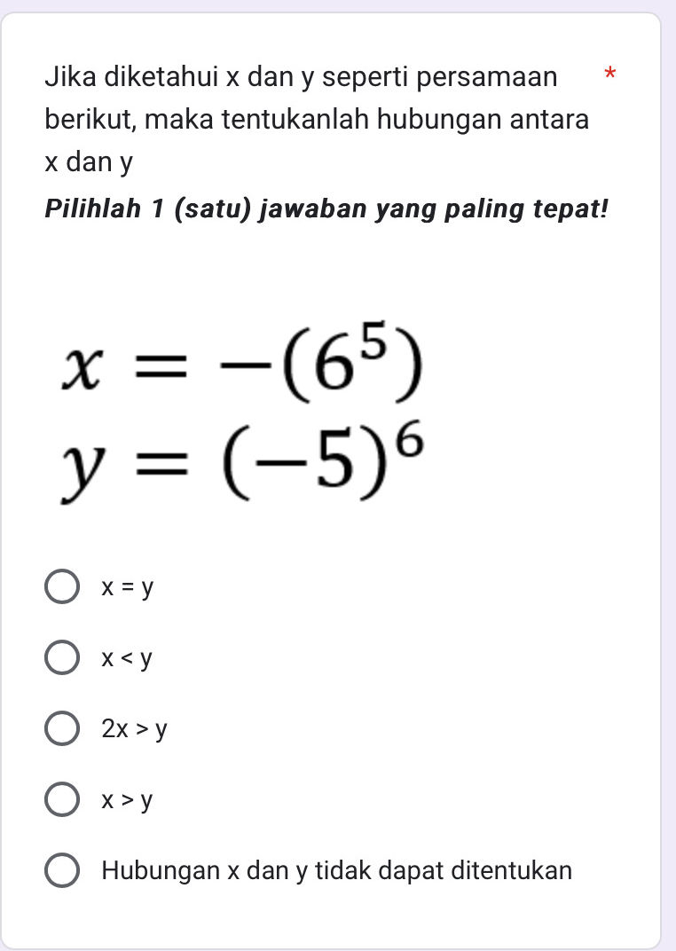 Jika diketahui x dan y seperti persamaan | StudyX