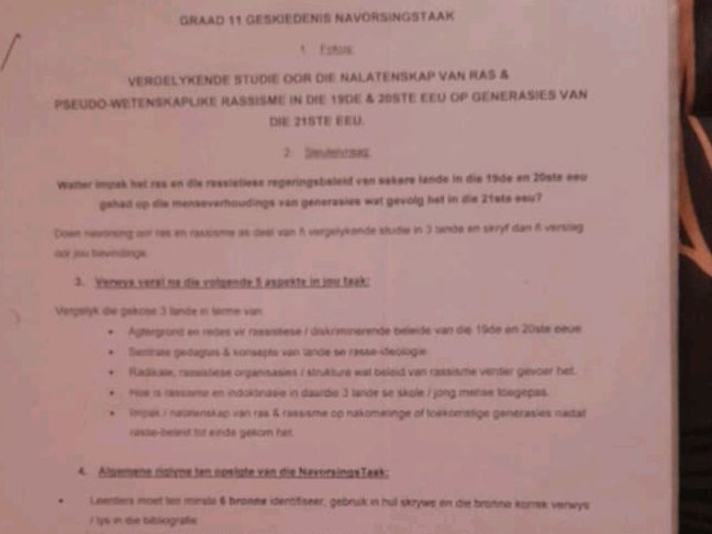 VERGELYKENDE STUDIE OOR DIE NALATENSKAP VAN | StudyX