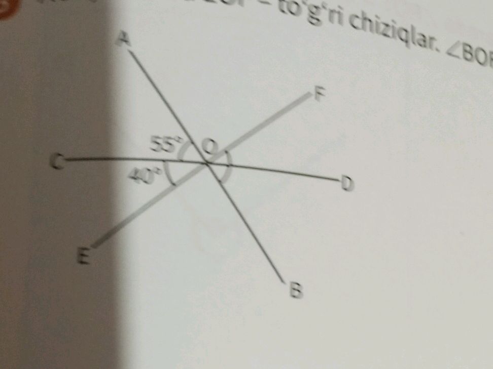 The image shows intersecting lines with | StudyX