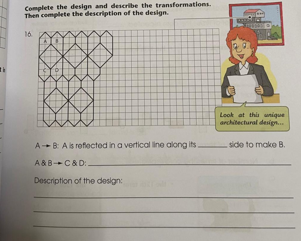 Complete the design and describe the | StudyX