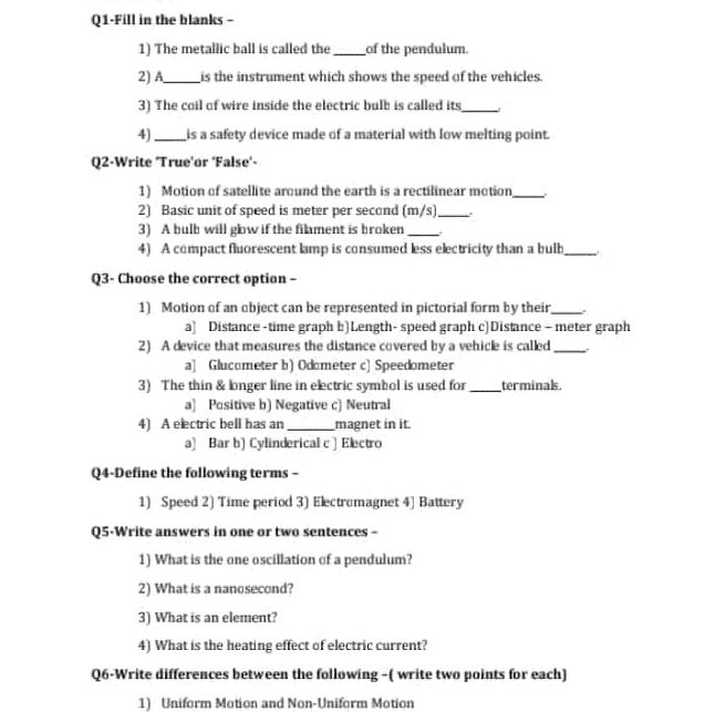 Q1-Fill in the blanks - 1) The metallic | StudyX