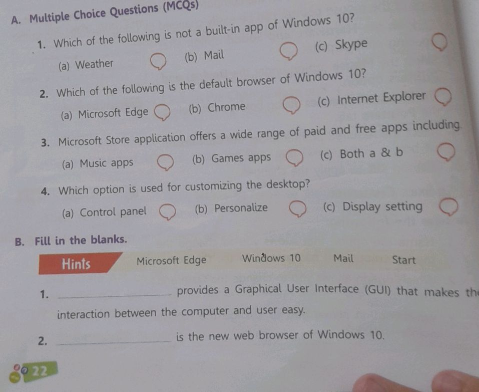 A. Multiple Choice Questions (MCQs) 1. | StudyX