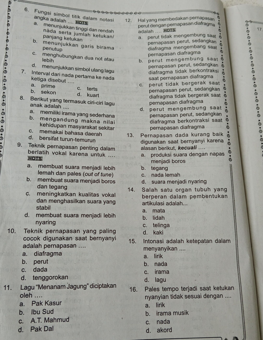 6. Fungsi simbol titik dalam notasi angka | StudyX