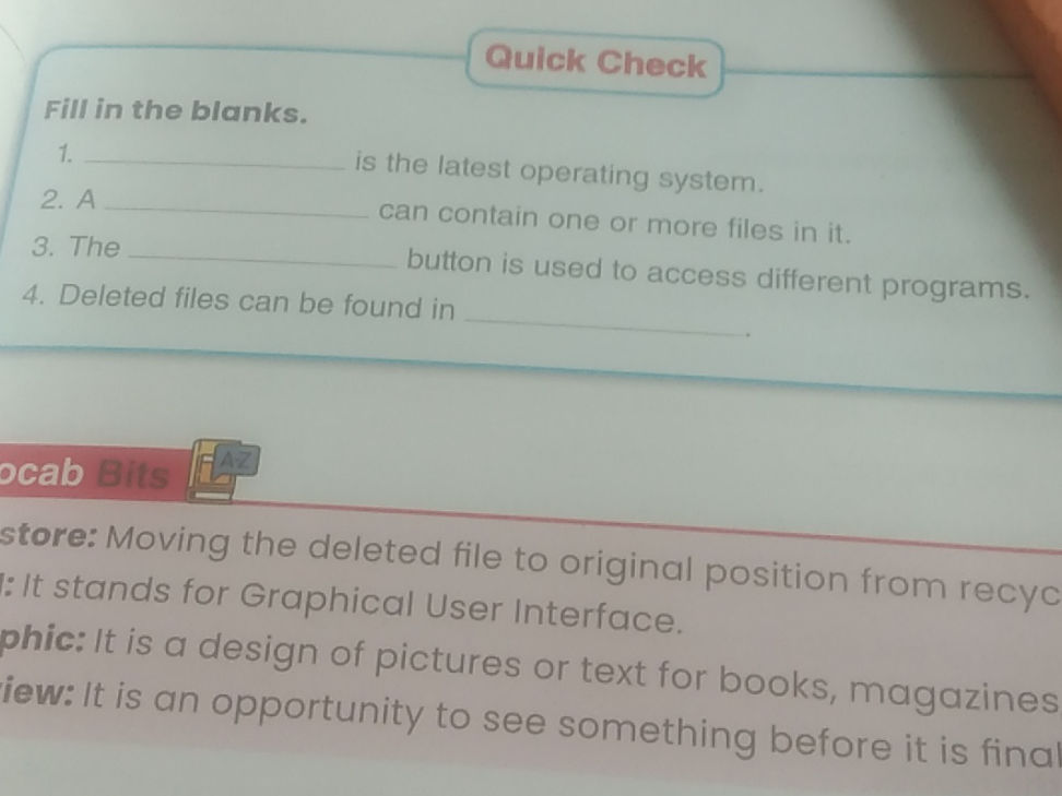 Fill in the blanks. 1. ________ is the | StudyX