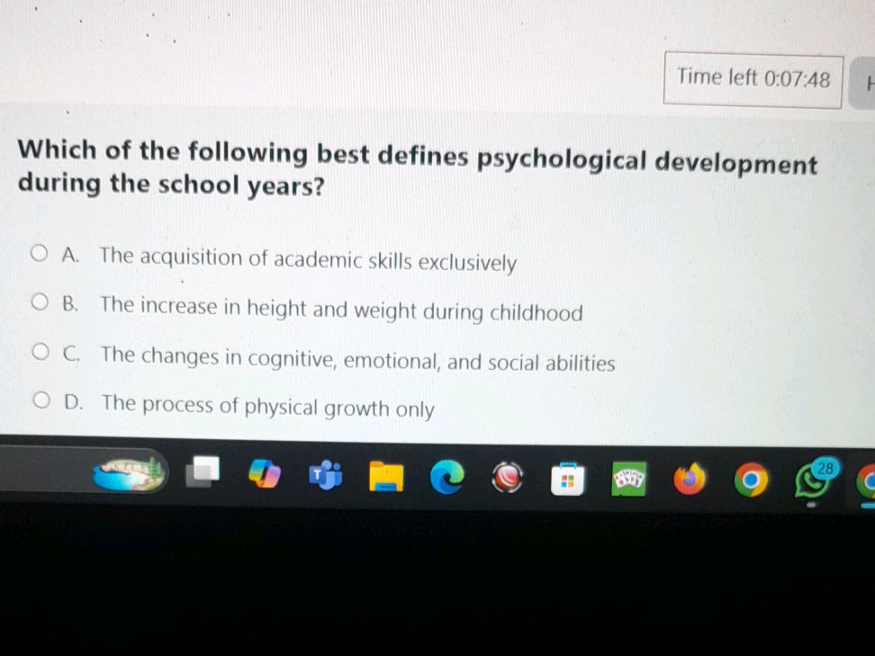 Which of the following best defines | StudyX