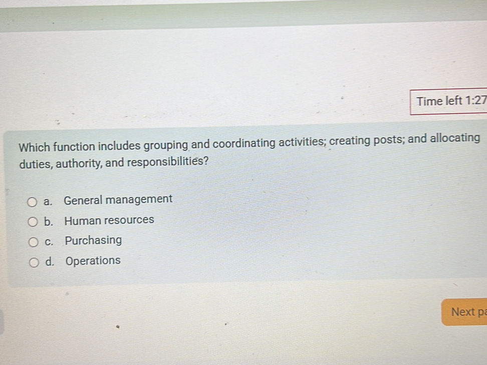 Which function includes grouping and | StudyX