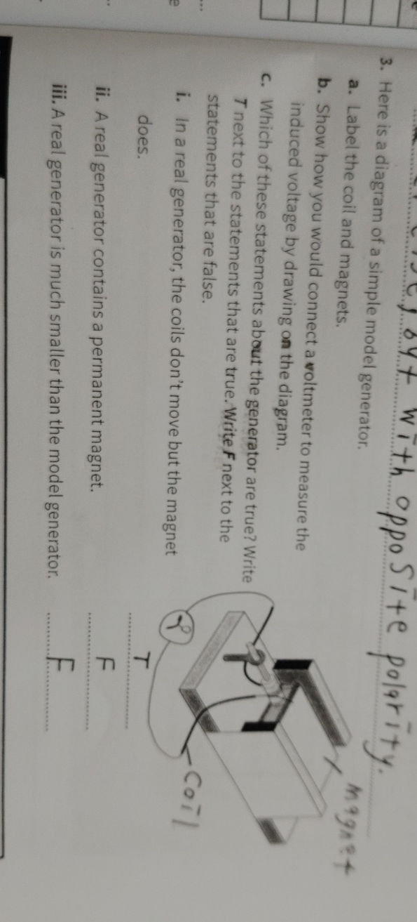 3. Here is a diagram of a simple model | StudyX
