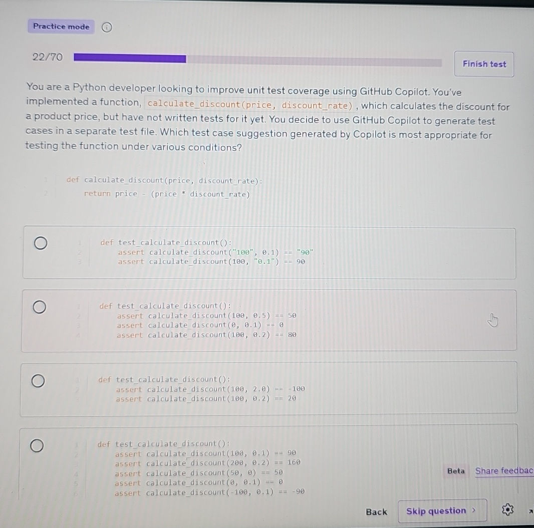 You are a Python developer looking to | StudyX