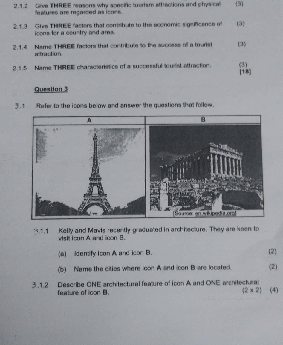 2.1.2 Give THREE reasons why specific | StudyX