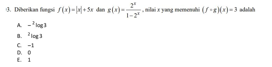 13. Diberikan fungsi $f(x) = |x| + 5x$ dan | StudyX