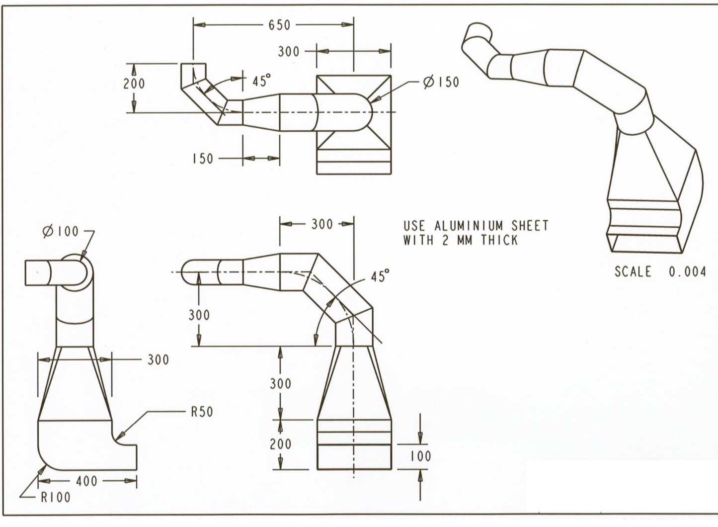 The image shows a technical drawing of a | StudyX