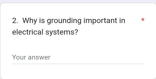 2. Why is grounding important in electrical | StudyX