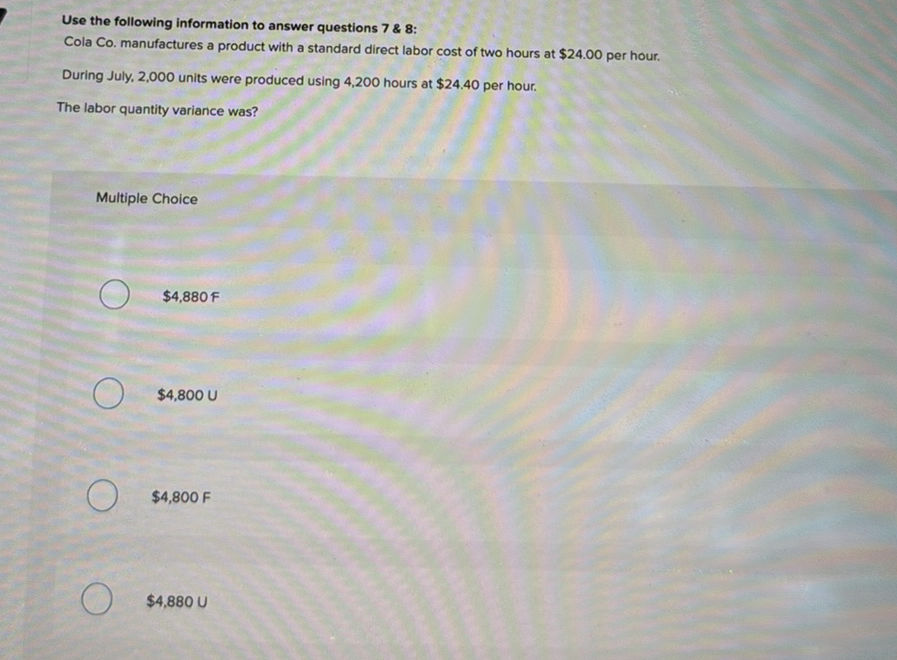 Use the following information to answer | StudyX