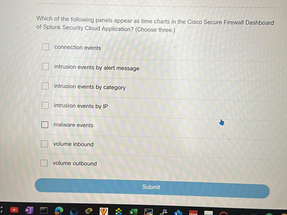 Which of the following panels appear as time | StudyX