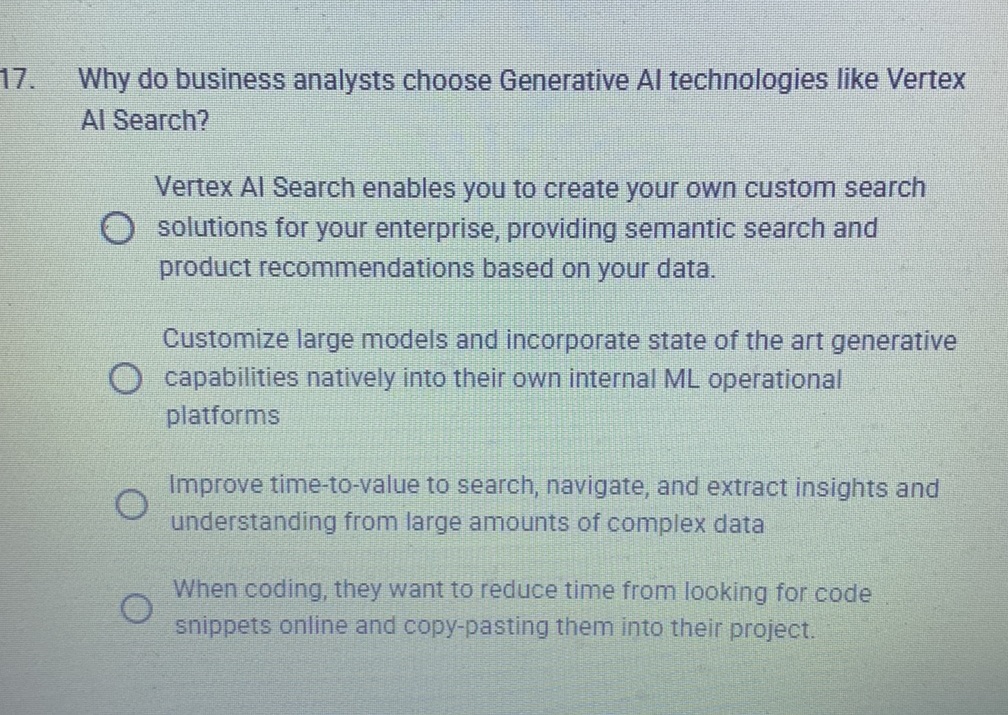 17. Why do business analysts choose | StudyX