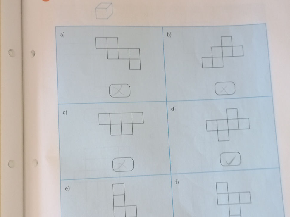 Which of the following nets can be folded to | StudyX