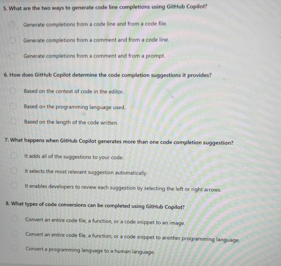 5. What are the two ways to generate code | StudyX