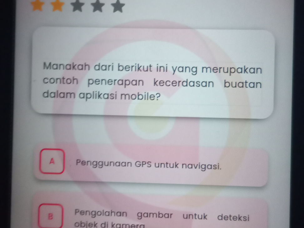 Manakah dari berikut ini yang merupakan | StudyX