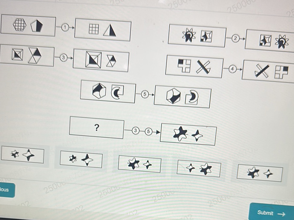 Identify the pattern and select the correct | StudyX