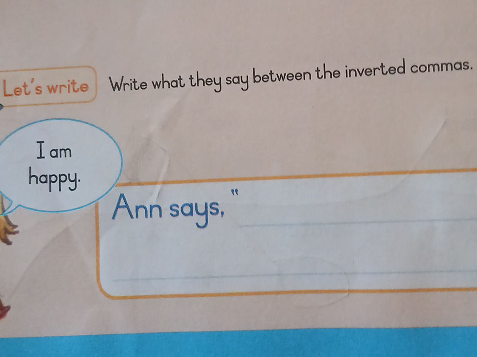 Write what they say between the inverted | StudyX