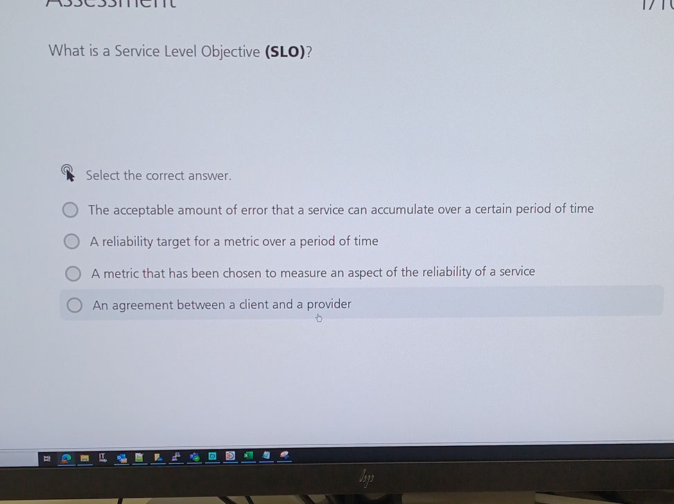 What is a Service Level Objective (SLO)? | StudyX