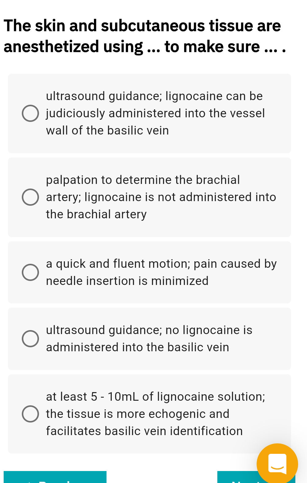 The skin and subcutaneous tissue are | StudyX