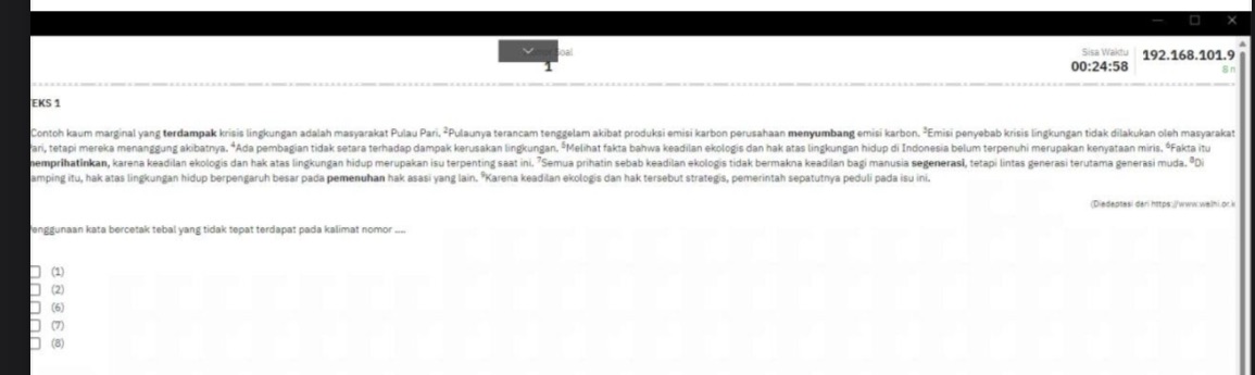 Penggunaan kata bercetak tebal yang tidak | StudyX