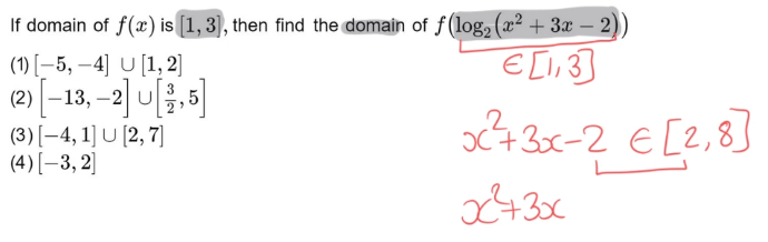 If domain of $f(x)$ is $[1,3]$, then find