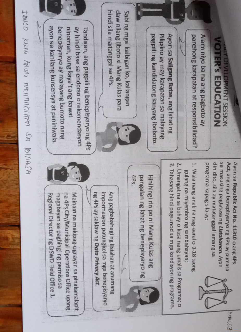 Alarm niyo ba na ang pagboto ay parehong | StudyX