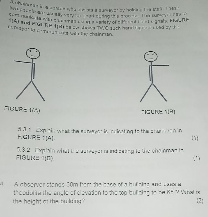 5.3.1 Explain what the surveyor is | StudyX