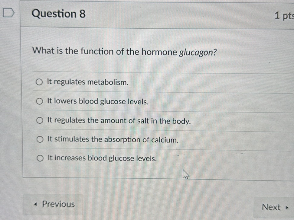 What is the function of the hormone | StudyX