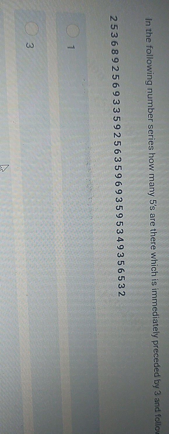 In the following number series how many 5's | StudyX