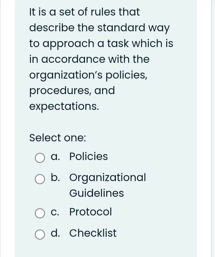 It is a set of rules that describe the | StudyX